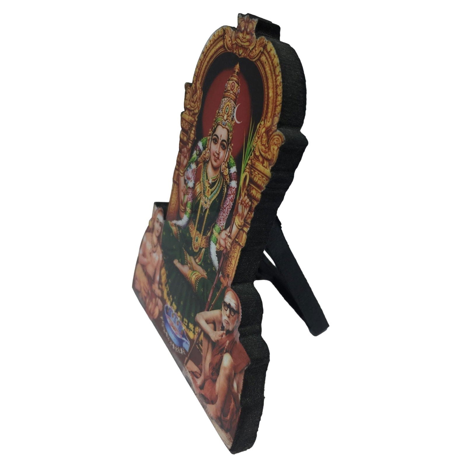 Kanchi Kamatchi Fair Face With Sankara and Periyava Photo Cut – Sri ...