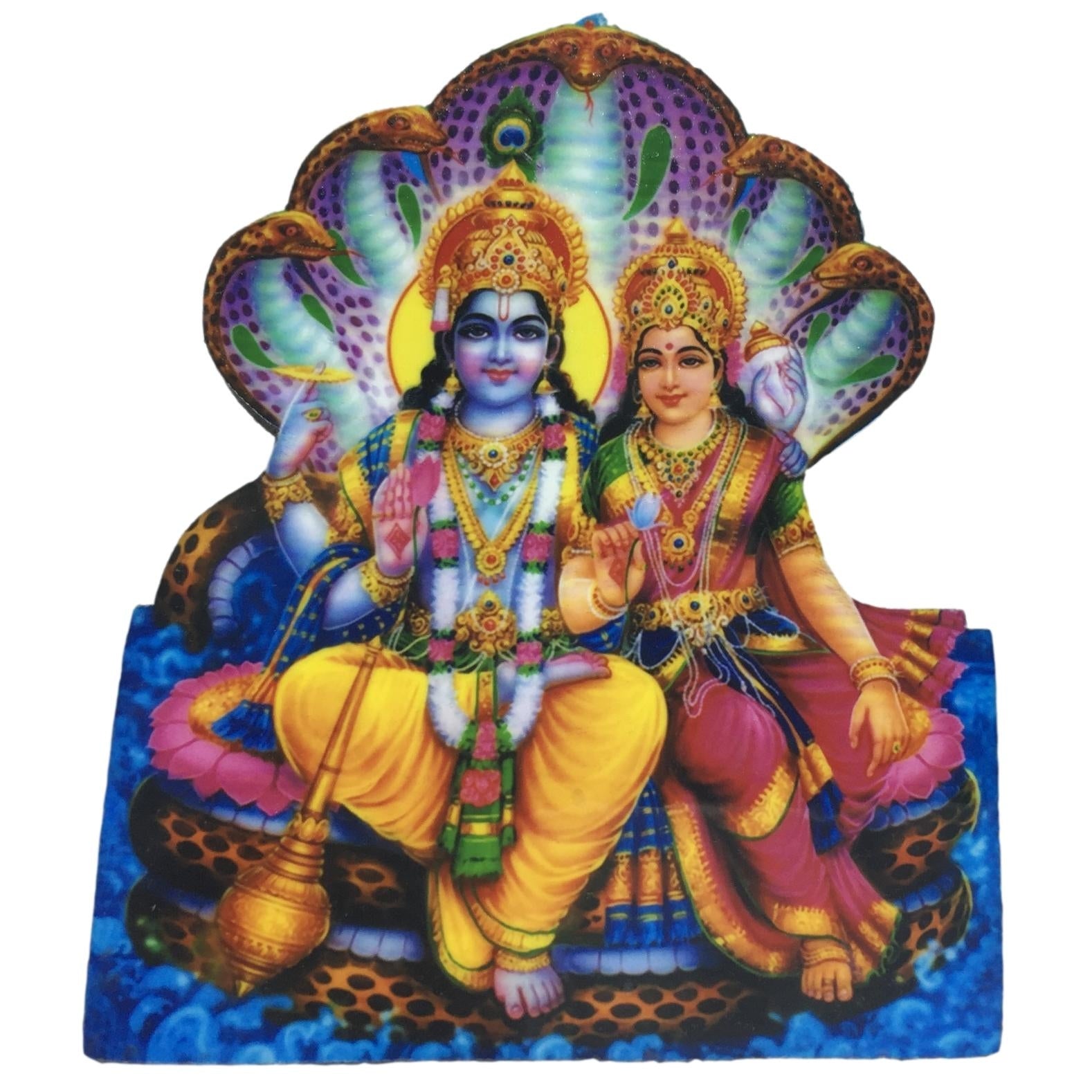 Sri Lakshmi Narayana in Adisesha Photo Cut – Sri Prarthana